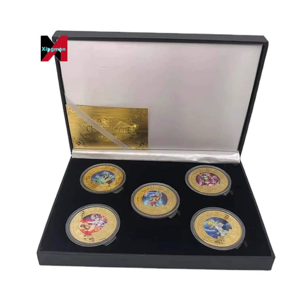 Anime Gold Coins - Saint Seiya Commemorative 24K Coins