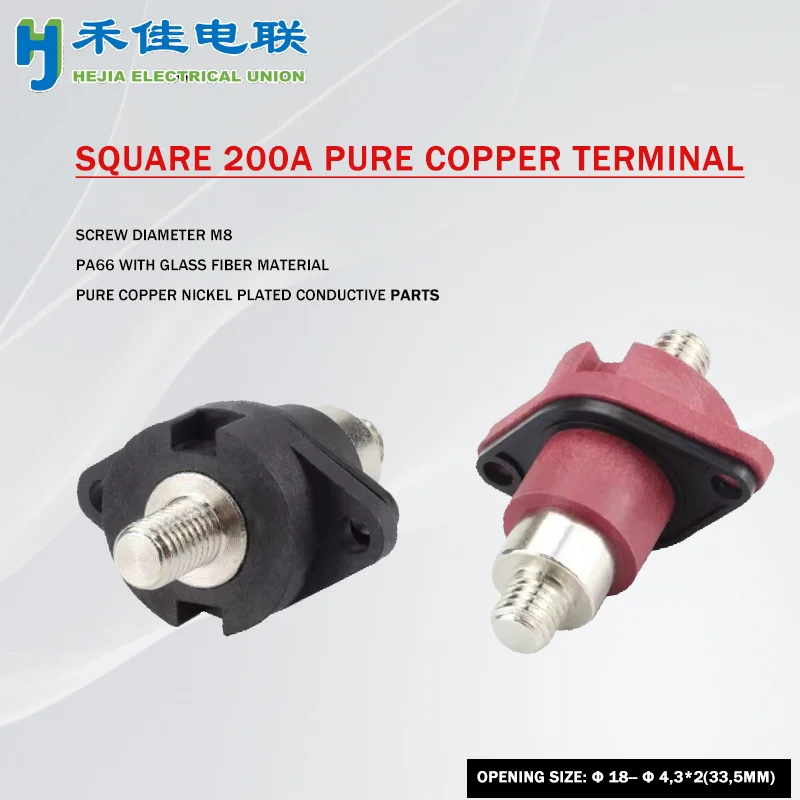 100a 150a 200a Battery Terminal Bolts Connection Lithium Battery ...