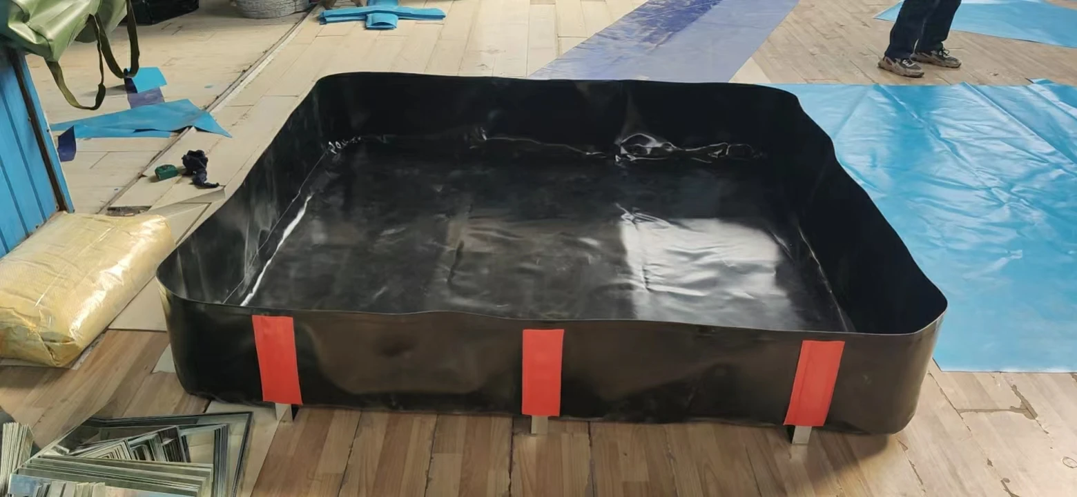 Faster Sampling Oil Spill Containment Berm - Avoid Pollution