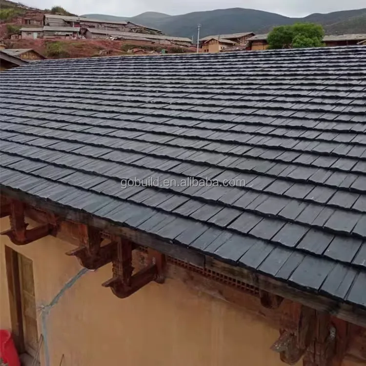 Durable Chinese Antique Shingle Tiles - High Polymer Resin