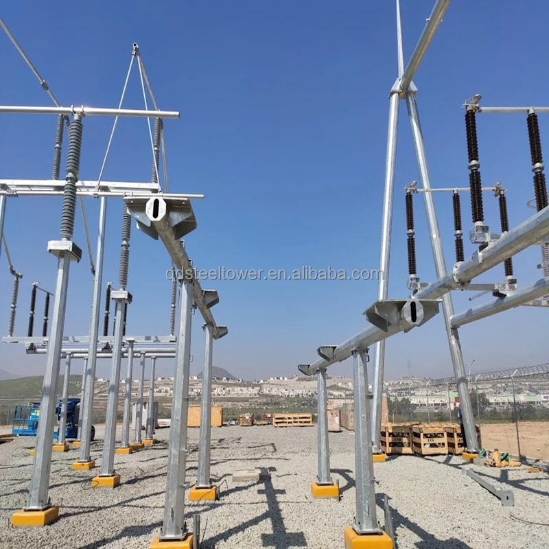 500kv Substation Steel Structure - Durable Transmission Towers