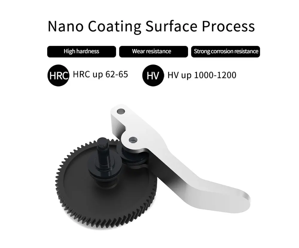 For Bambu Lab A1 Mini Cnc Pom Nanocoated Hardened Steel Exrucsion Head ...
