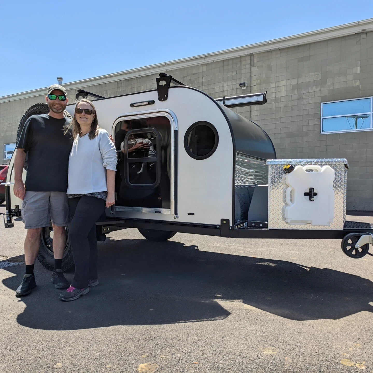 Ecocampor Lightweight Mini Camper Trailer Teardrop RV