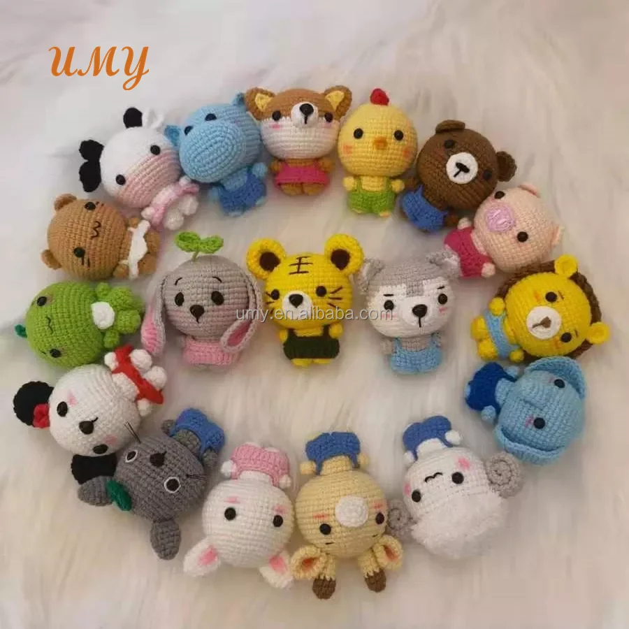 Handmade Mini Crochet Animals - Perfect for Baby Gifts