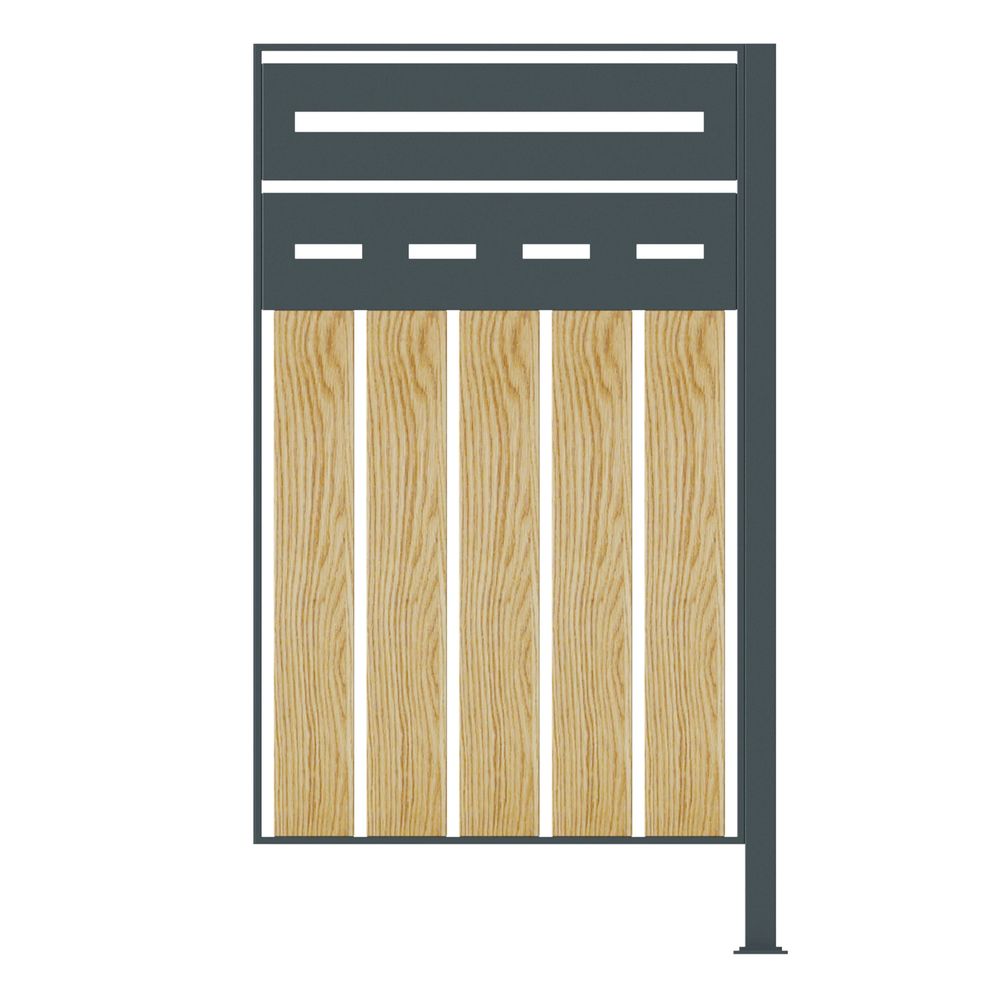 High Quality Superlative Wheelie Bin Fence Extension Module in ...