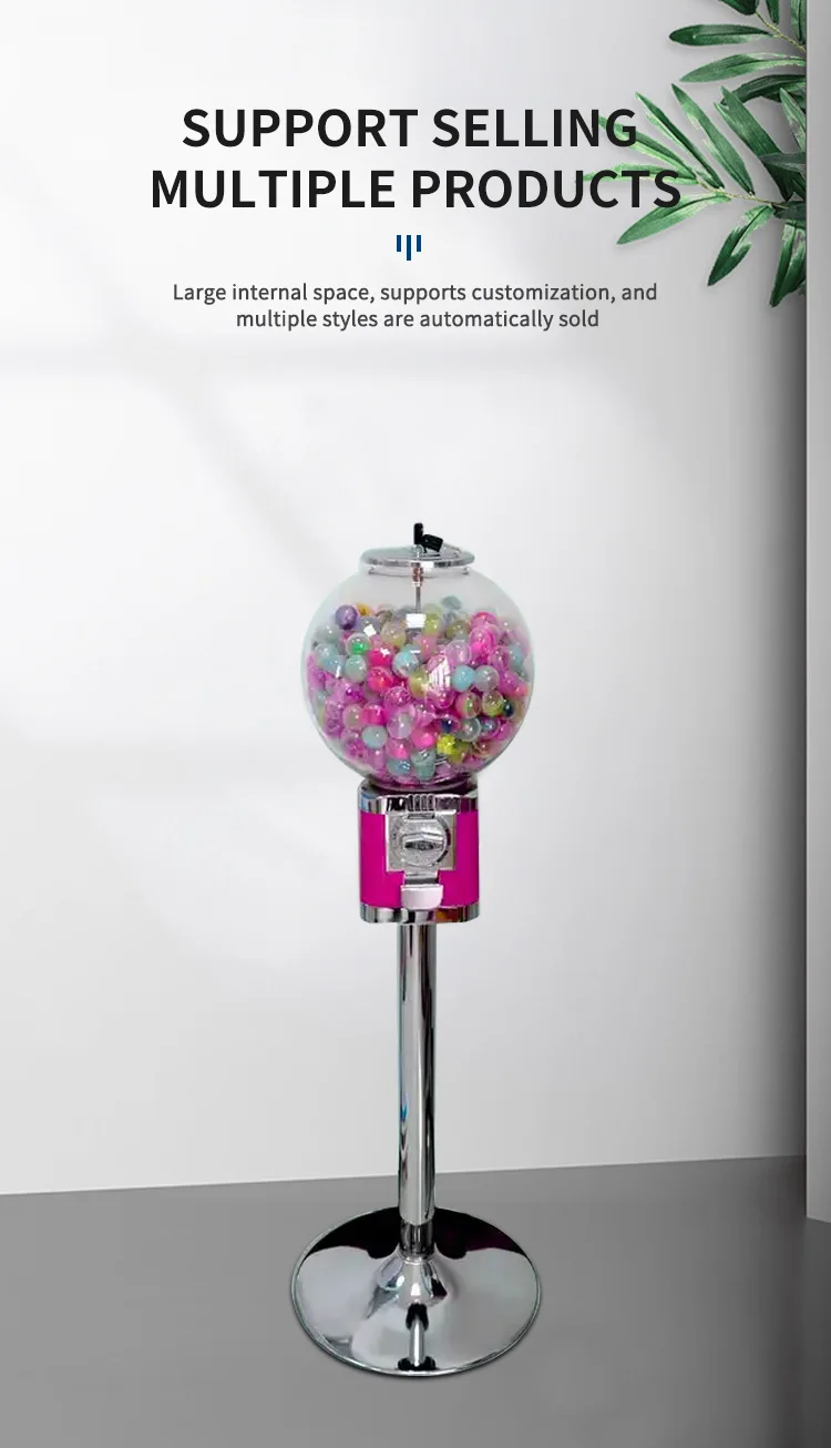 Capsule Toy Vending Machines With Stand/pedestal Candy Gumball Machine ...