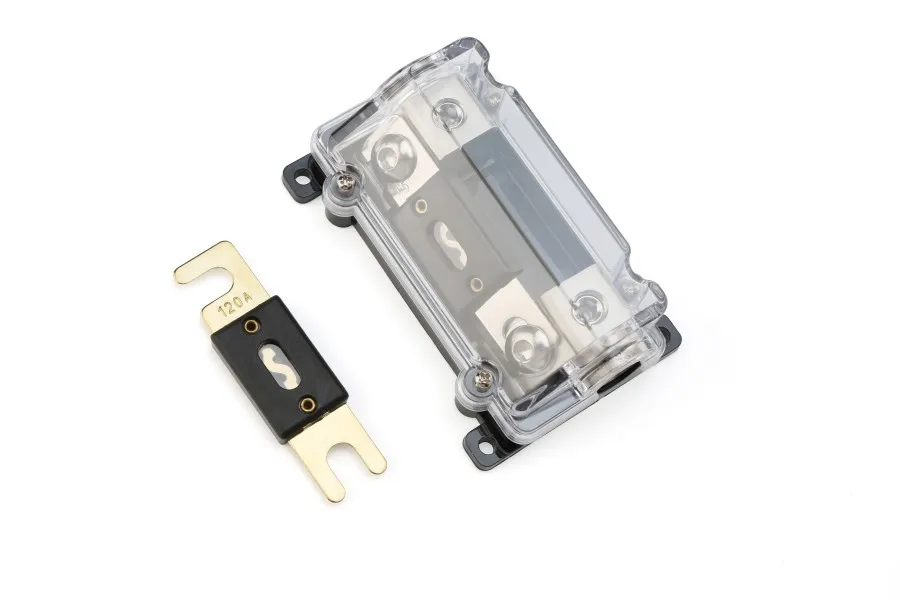 Car Audio Power Transparent Fuse Holder Stereo Distribution Block With ...