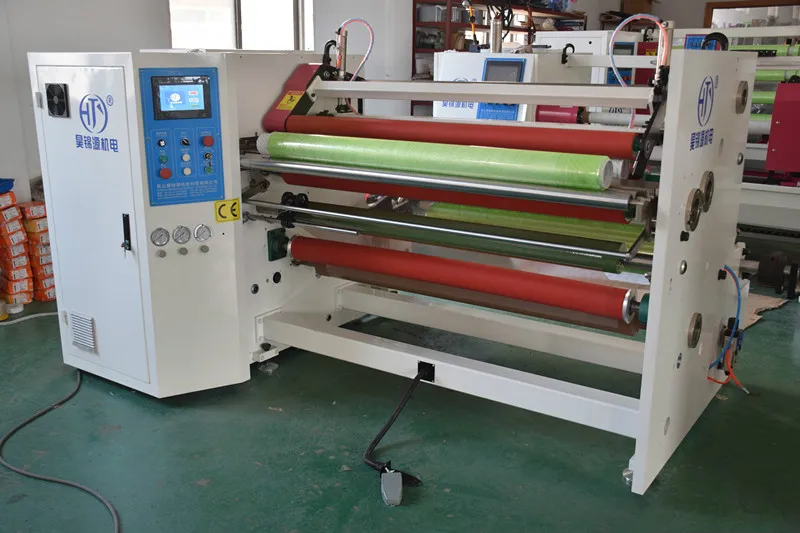 Factory Price Paper Roll Rewinder Machine Tape Rewinding Machine Unwind ...