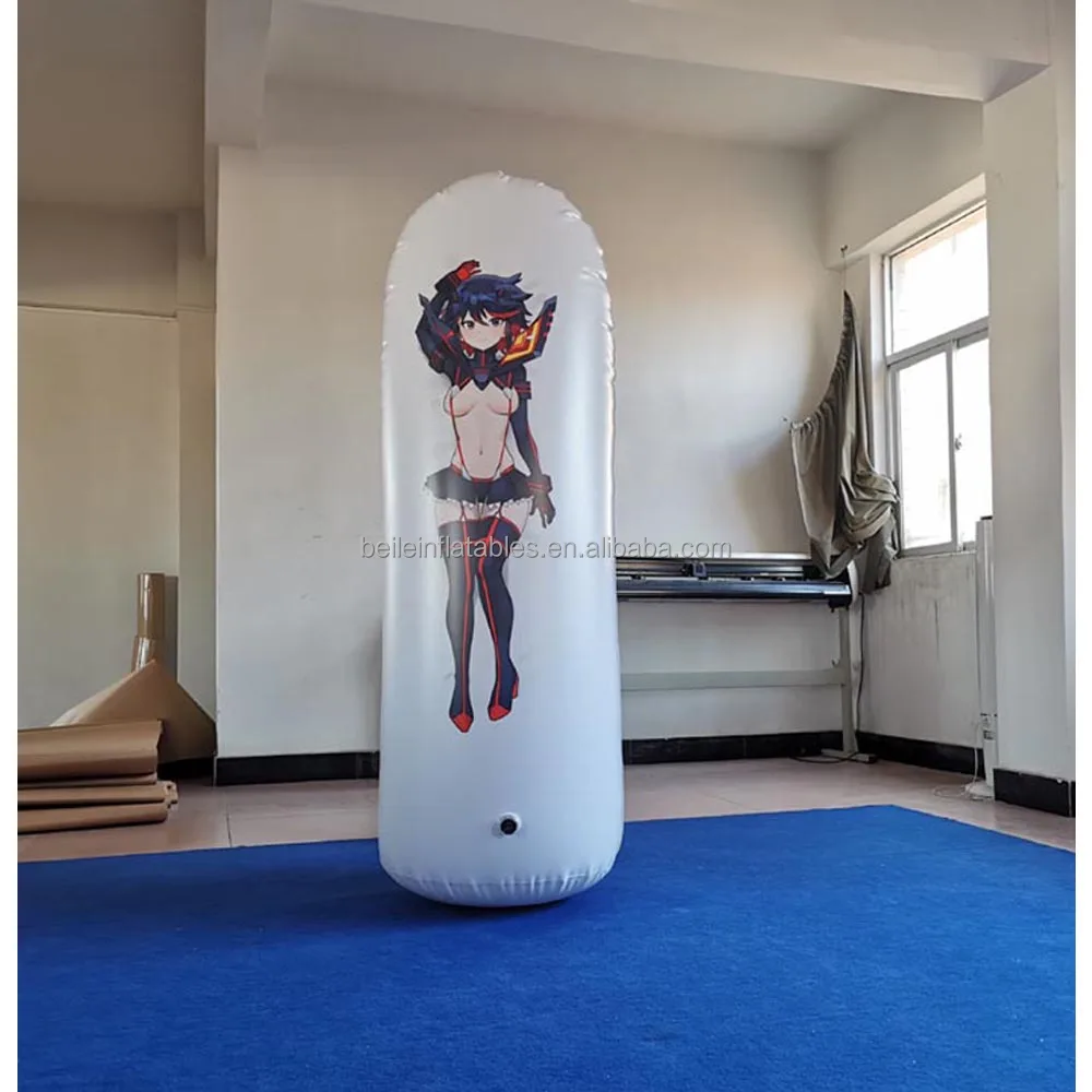 Customized Quality PVC Inflatable Anime Pillow for Sales