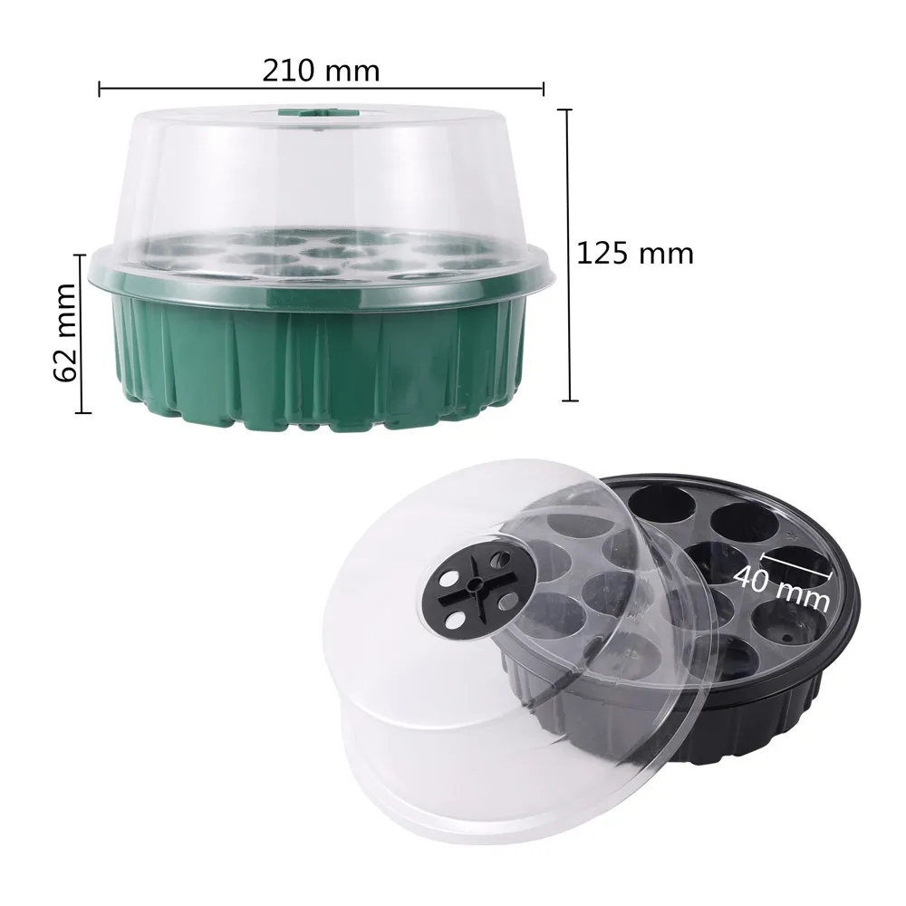 Horticulture Clone Tray Germination Grow Tray Seedling Box Hydroponic ...