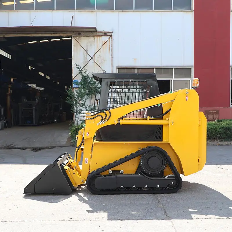 Multi Function Mini Skid Steer Backhoe Loader - 5 Ton