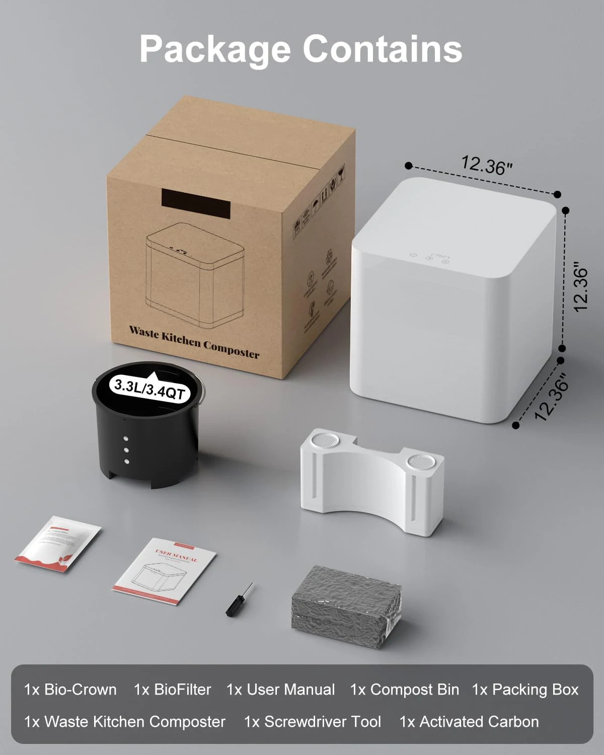 Smart Food Waste Composting Machine - Efficient & Eco-friendly