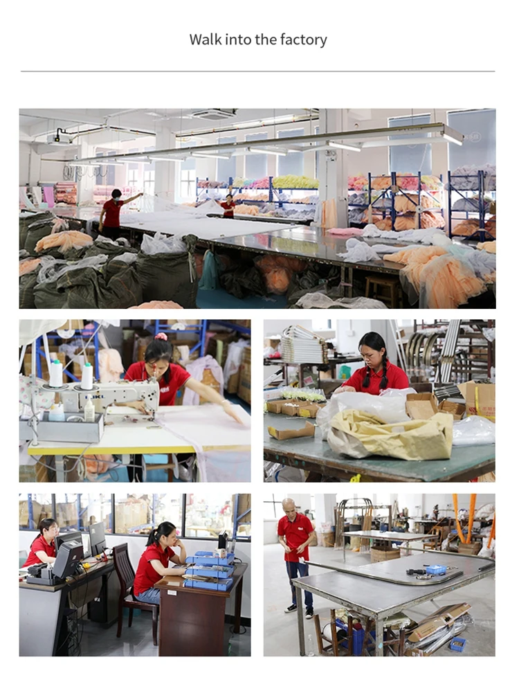 U-shaped Track Wall-free Lifting And Retractable Mosquito Net Sky And ...