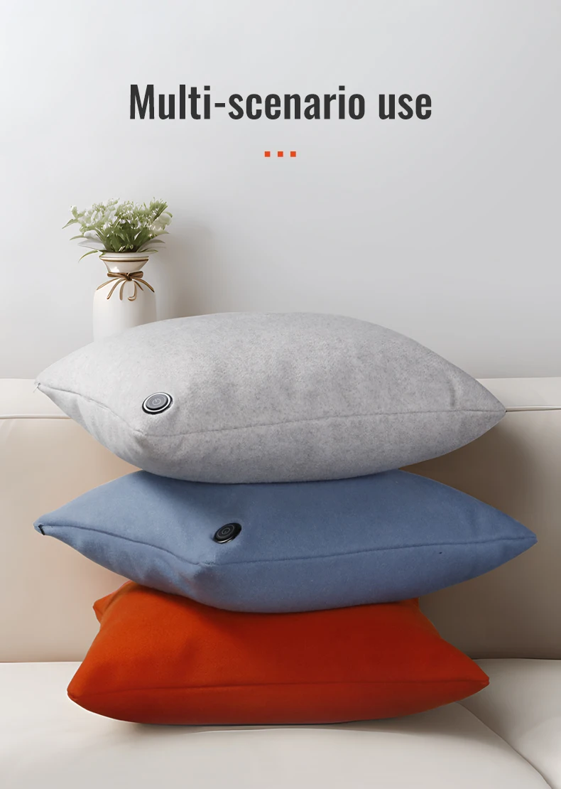 Anjuny Custom USB Nano Silver Heating Pillow for Office & Home Square ...