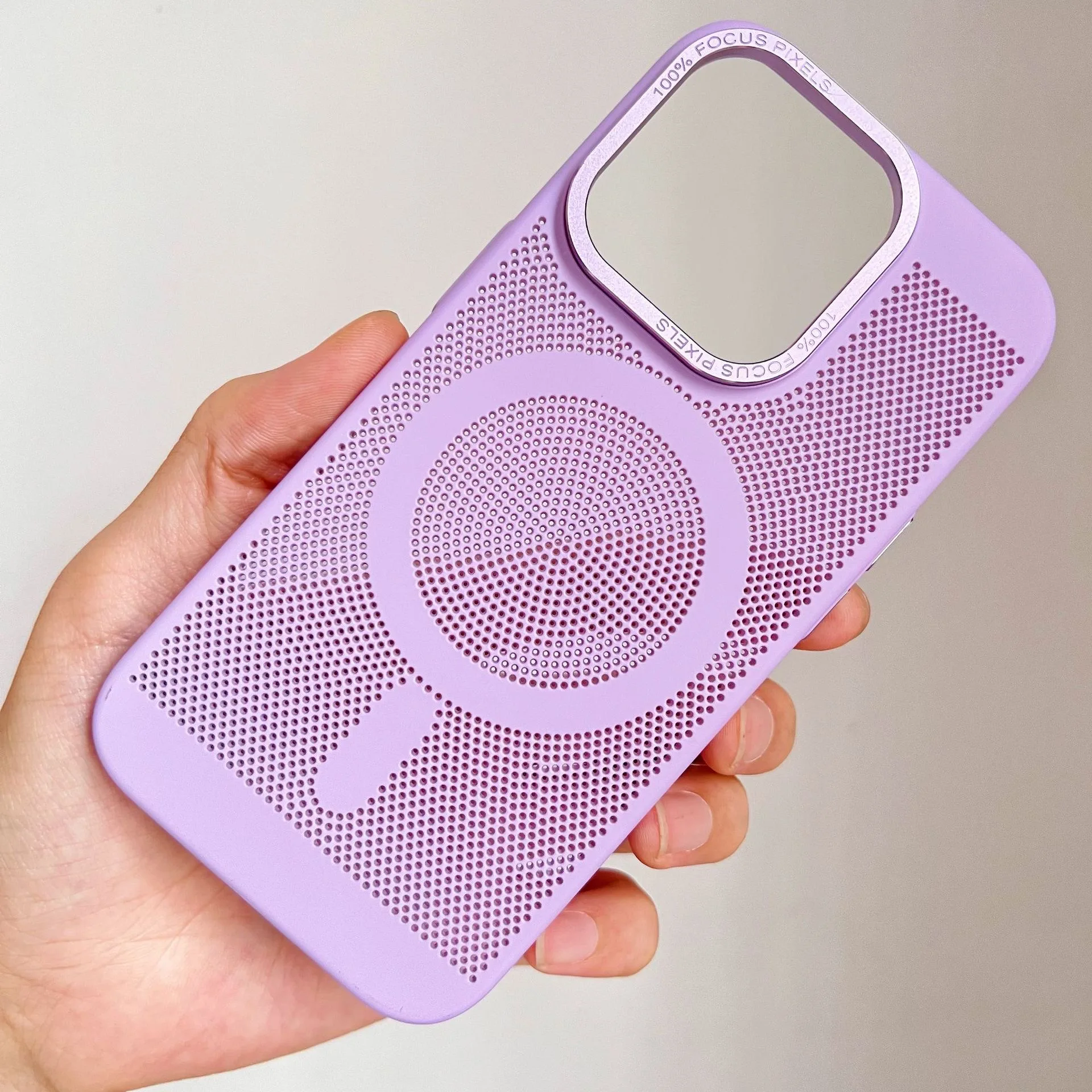 Popular Purple Phone Case For Iphone 14 Pro Max With Strong Magsafe ...