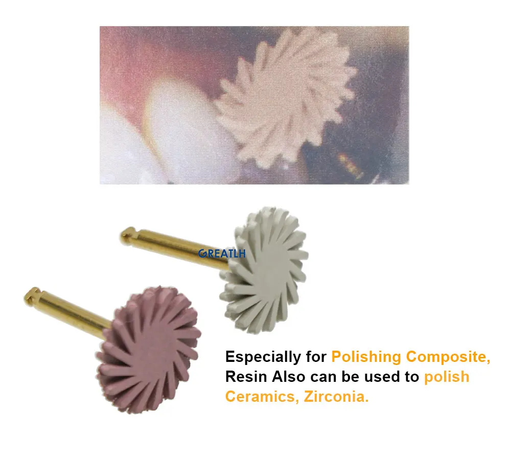 Dental Supplies Dental Composite Resin Polishing Disc Kit Spiral Flex ...