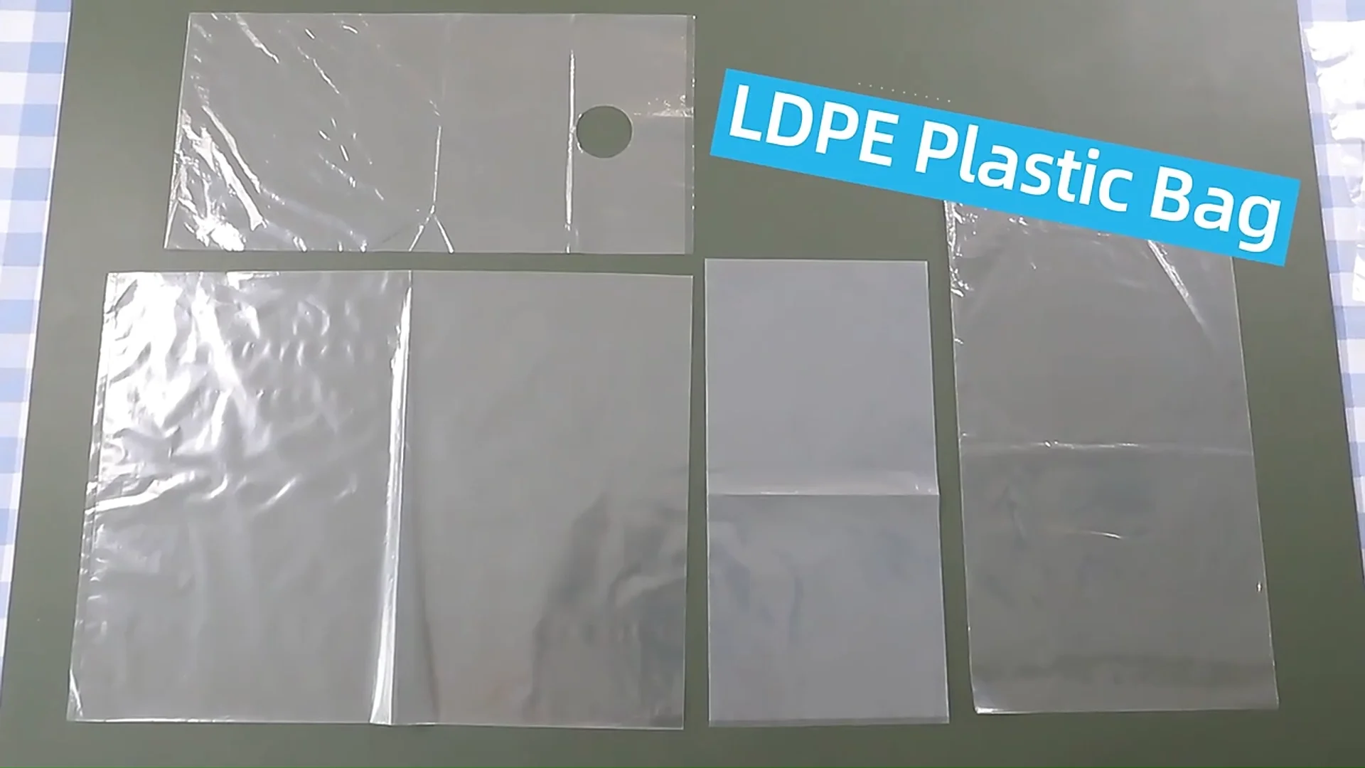 Transparent Plastic Packing Big Pe Flat Top Open Clear Poly Bag Large Ldpe Plastic Bags - Buy ...
