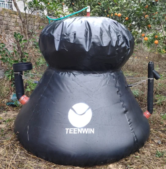 Home Biogas Plant Digester - Teenwin PVC Biogas System