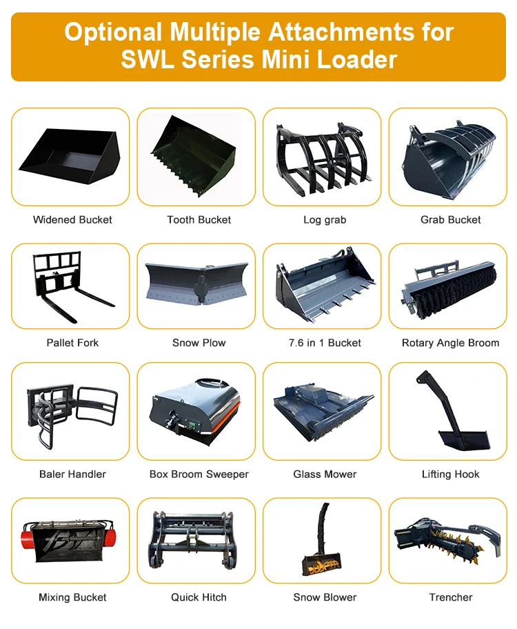 Sunway Small Wheel Loader - High Efficiency & Durability