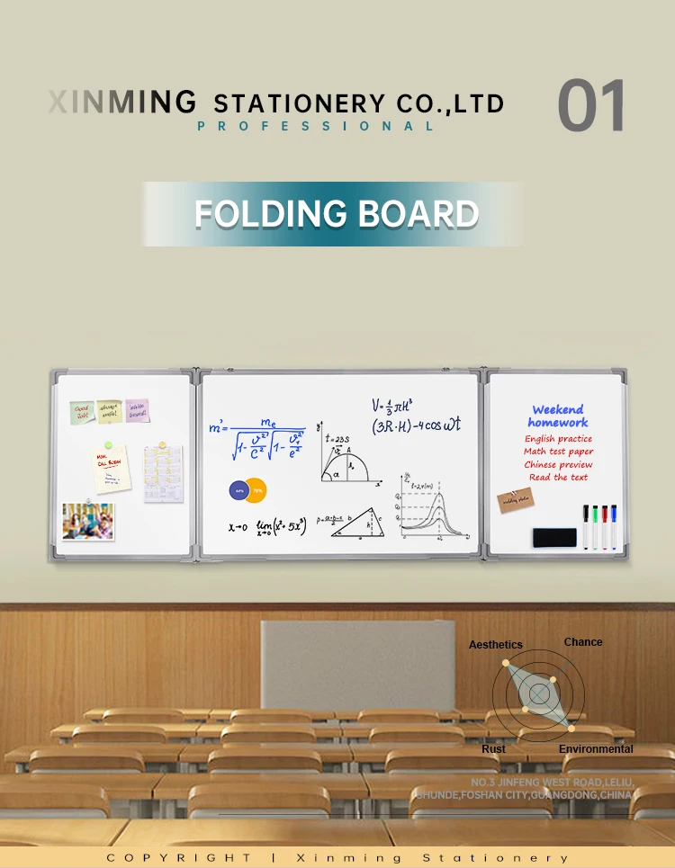 Best Price Shaped Removable Folding Blackboard Chalkboard For Classroom ...