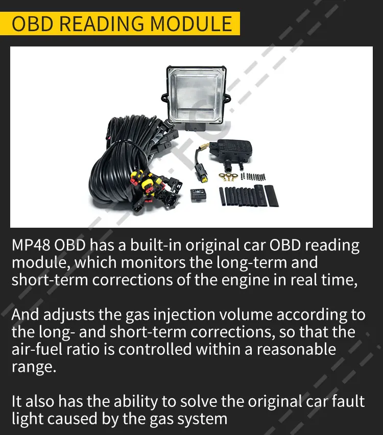 Autogas GNV GLP LPG CNG Conversion Kit - High-Quality ECU
