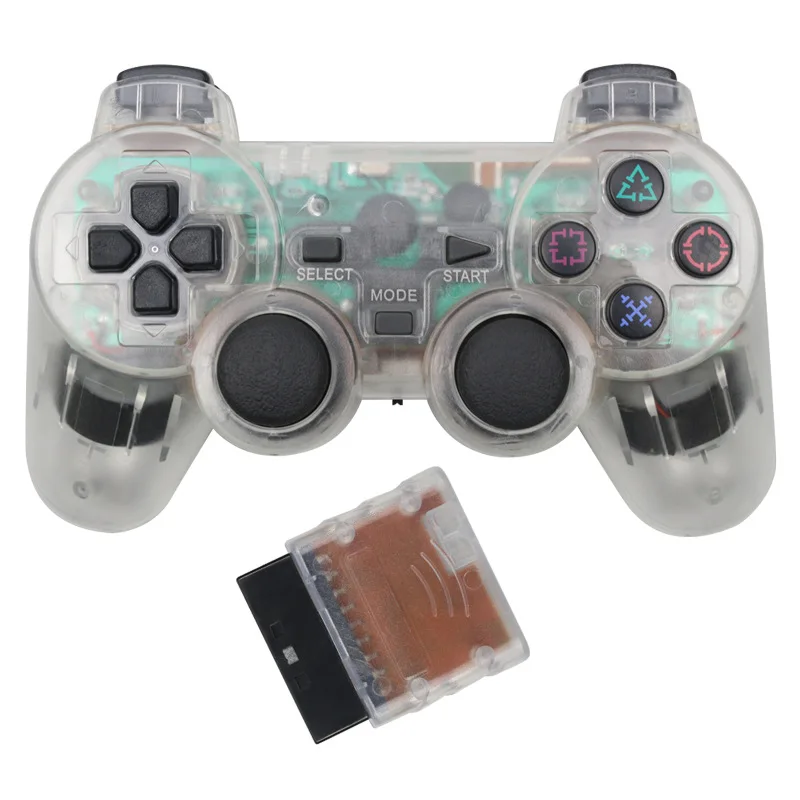For PS2 Wireless Gaming Controller with Vibration Joystick