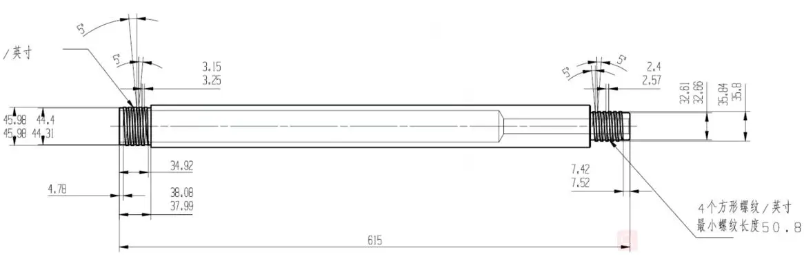 Aw Bw Nw Hw Core Drill Rod,Bq Nq Hq Pq Core Drill Rod,Drill Pipr - Buy ...