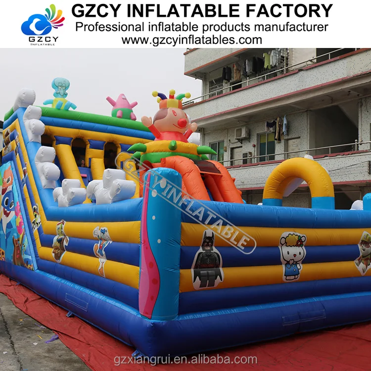 Latest Design Inflatables Castle Bouncy Amusement Park Bounce House ...