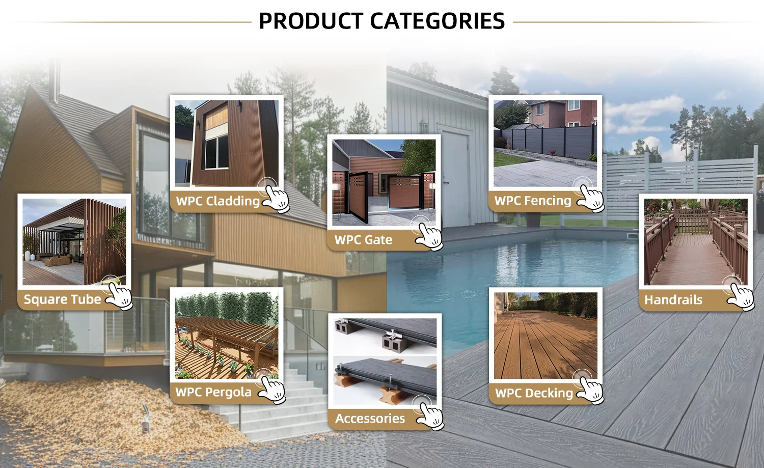 Everwall WPC Siding Waterproof Exterior Cladding for House Facade ...