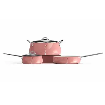 New Design Nonstick Forged Aluminum Kitchenware Set Cooking Pot ...