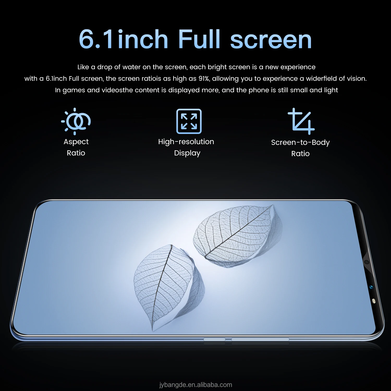 Global Version Smart Phone M10 Plus 6.1 inch 8GB+256GB Waterproof ...