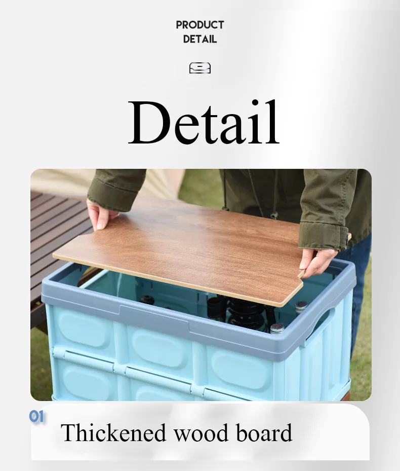 55l Large Plastic Side Opening Door Wardrobe Living Room Car Pp Ps ...