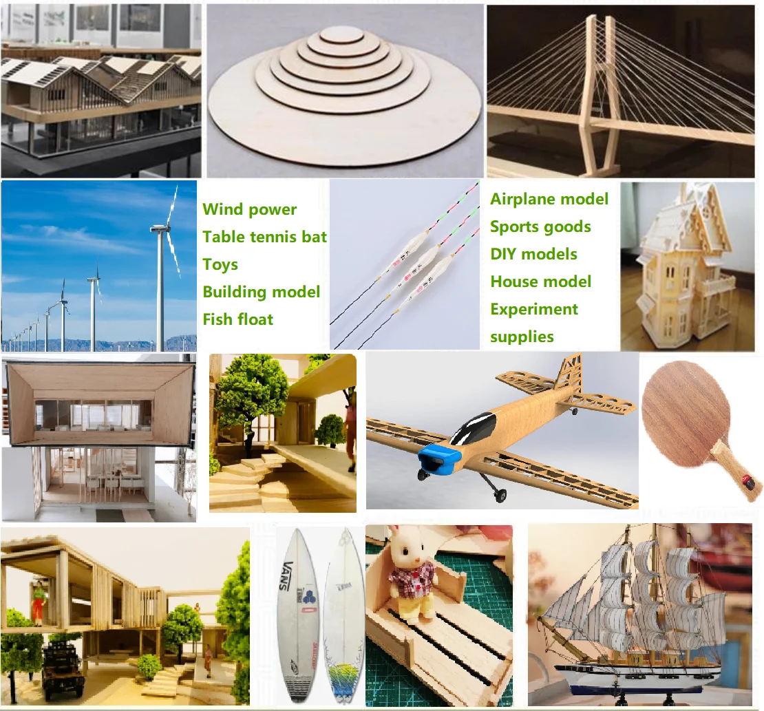 Balsa Wood Sheets - Eco-Friendly Material for Hand Made Carpentry