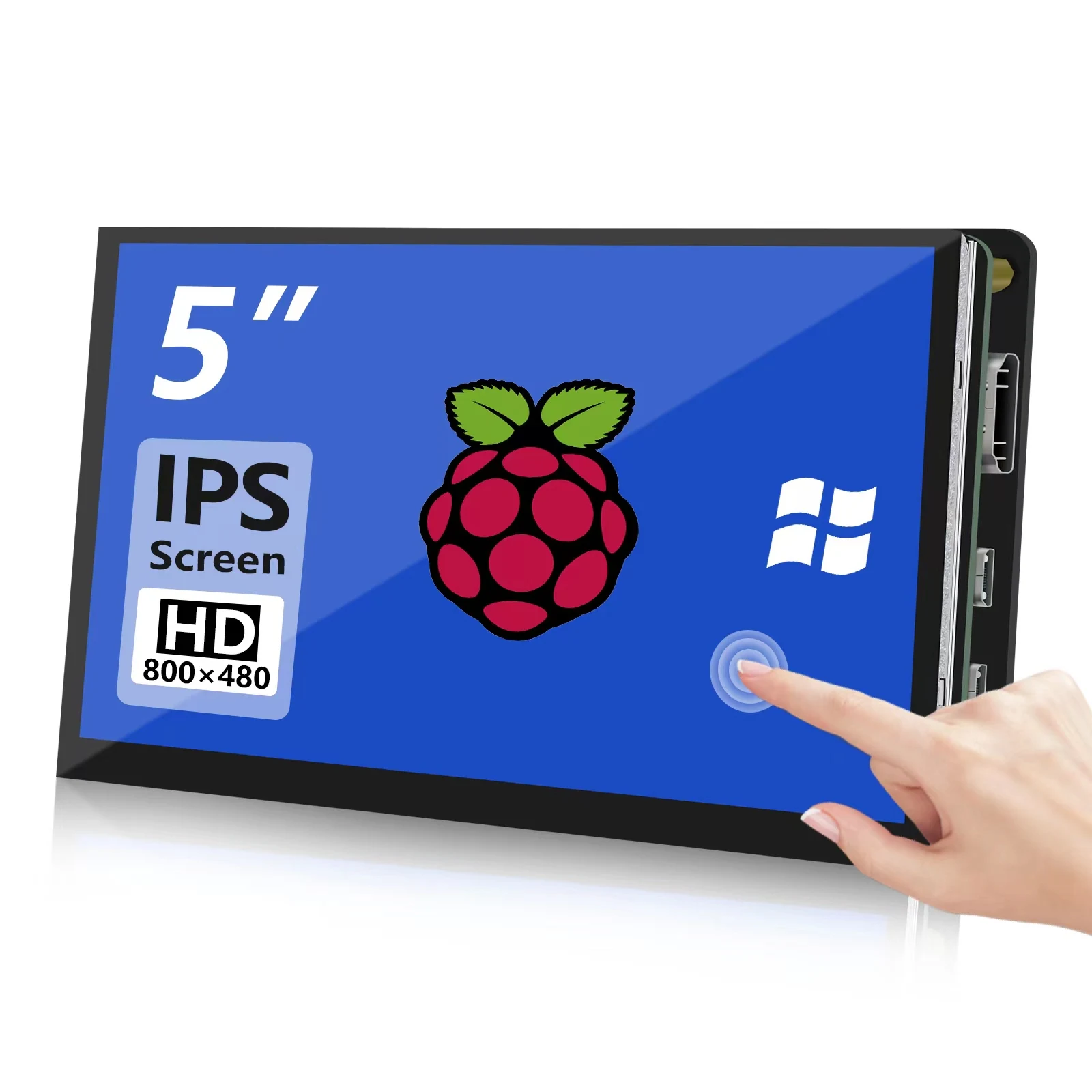 Raspberry Pi 5 Inch Capacitive Touch Screen 800*480 5 Inch Lcd H-dmi ...
