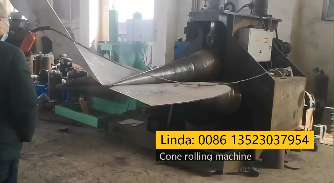 Hydraulic Conical Plate Rolling Machine Special Vertebral Three-axis ...