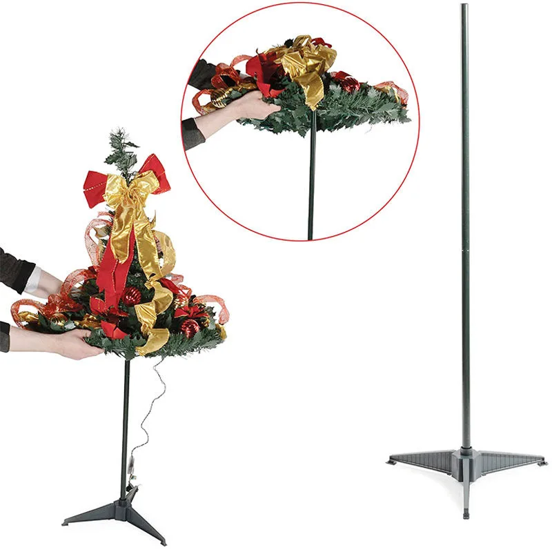 Easy Set up Retractable Telescopic Folding Foldable Christmas Tree