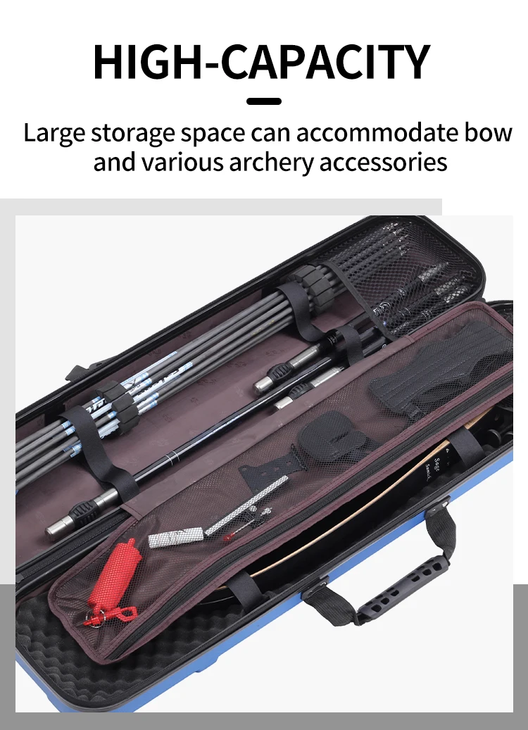 Takedown Recurve Bow Case - Durable & Waterproof Storage