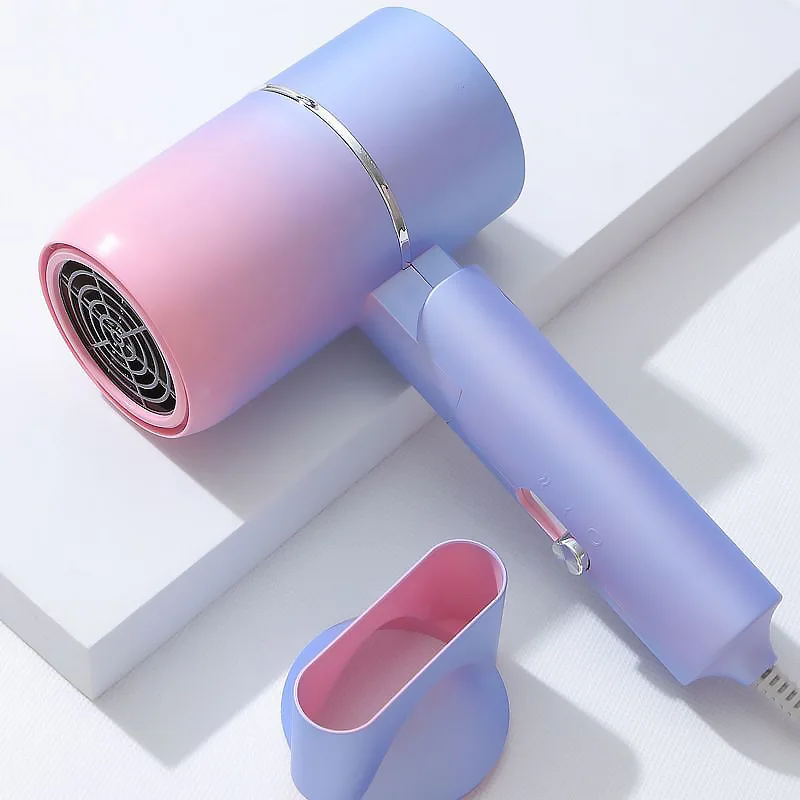 Cute Cartoon Mini Hair Dryer Student Dormitory Hair Dryer Foldable Home ...