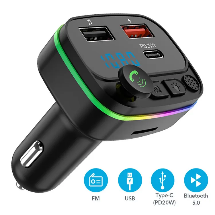 Factory Hot Sales Fm Transmitter Car Mp3 Player For Car Fm Transmitter ...
