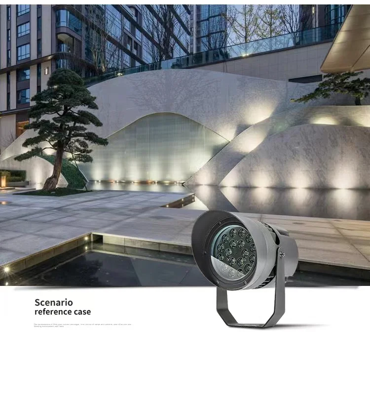 Round Led Flood Light for Landscape Lighting With Aluminum Fixtures ...