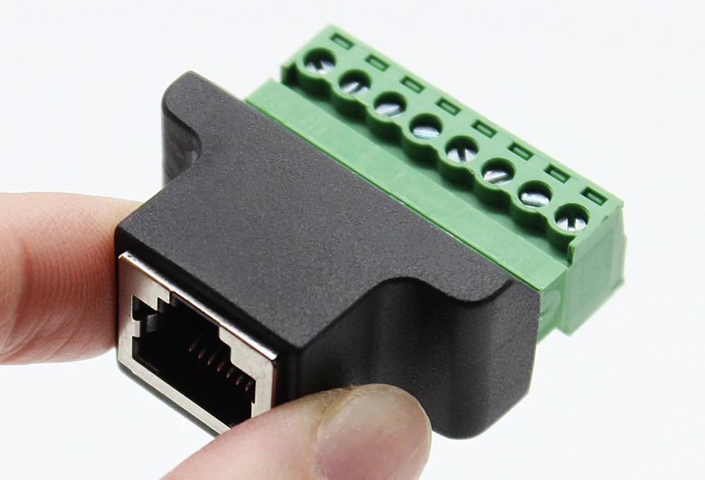 Computer Related Connection And Connectors Rj45 Female To Screw ...