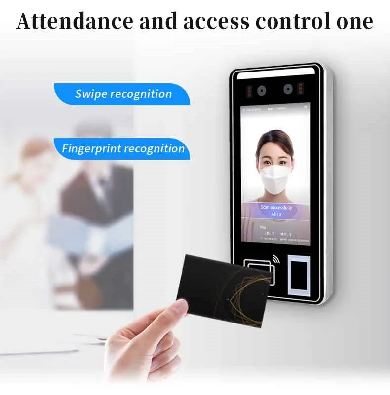 Fisja Contactless Biometric Attendance Card Punch Time Attendance ...