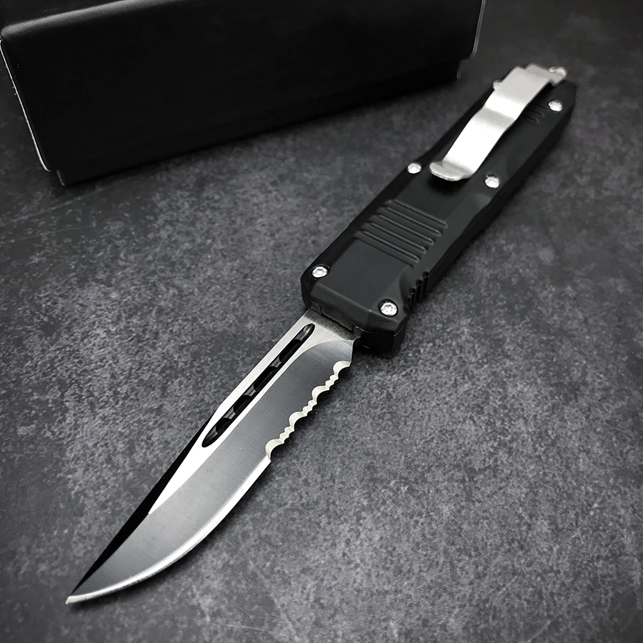 C07 Pocket Knife 440C Blade Outdoor Survival Hunting Knife Camping ...