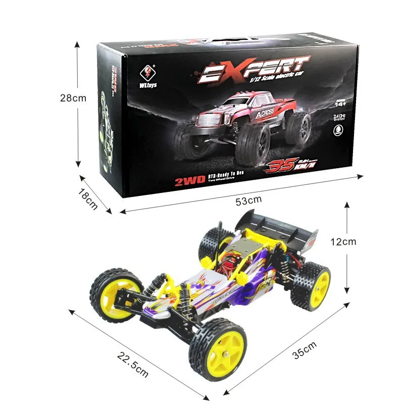Alibaba.com: WLTOYS L959-A 1/12 Scale 2WD Electric BAJA RC Car 2.4G, Drift Racing Toy ...