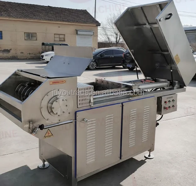 Stainless Steel Frozen Meat Block Flaker - High Performance