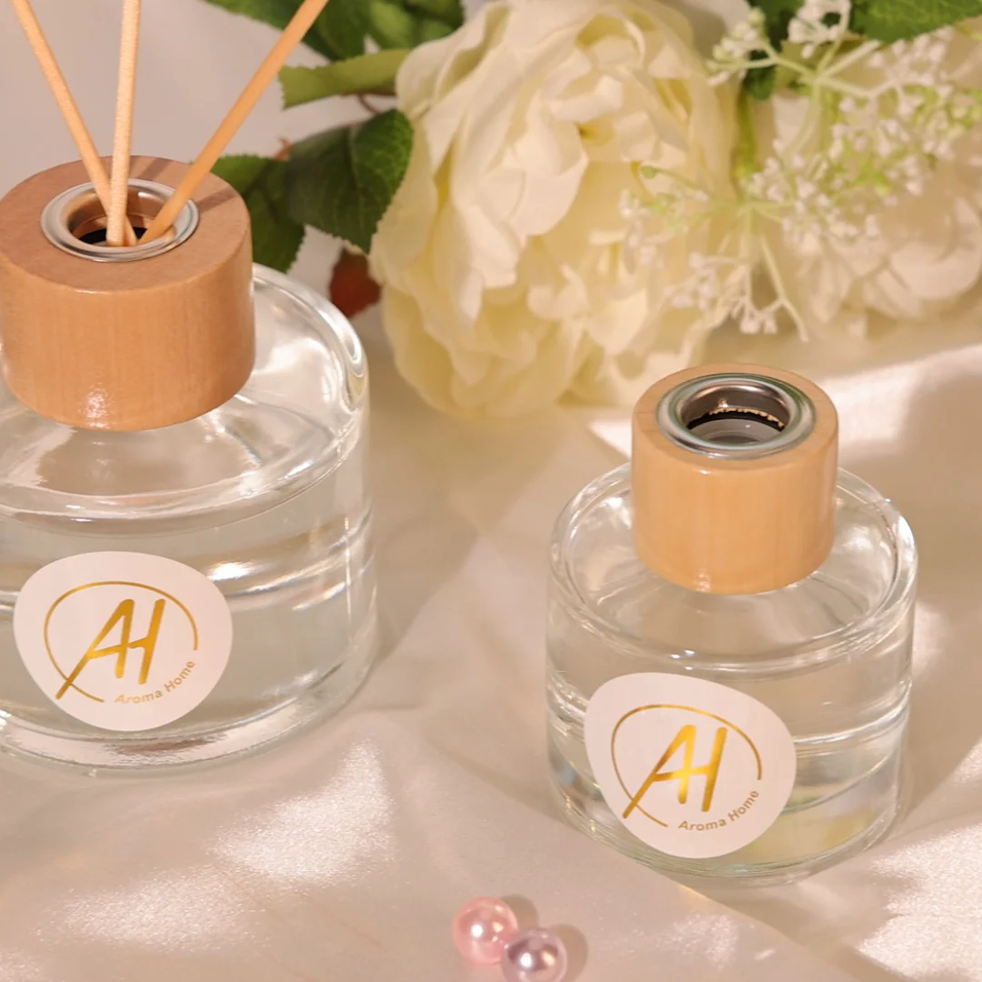 Singhua Luxury Black Square Shape Aromatherapy No Fire Fragrance Home ...