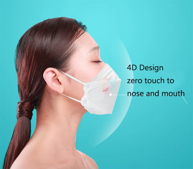 Kf94 Colorful 3d Mask Korea Fish Shape Protective Facemask Kf94 Factory Price Fast Delivery ...