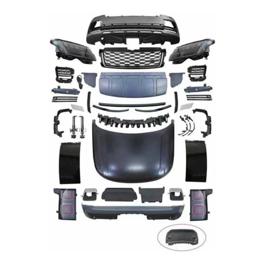 Car Conversion facelift bodykit For Land Rover Range Rover Vogue RRV ...