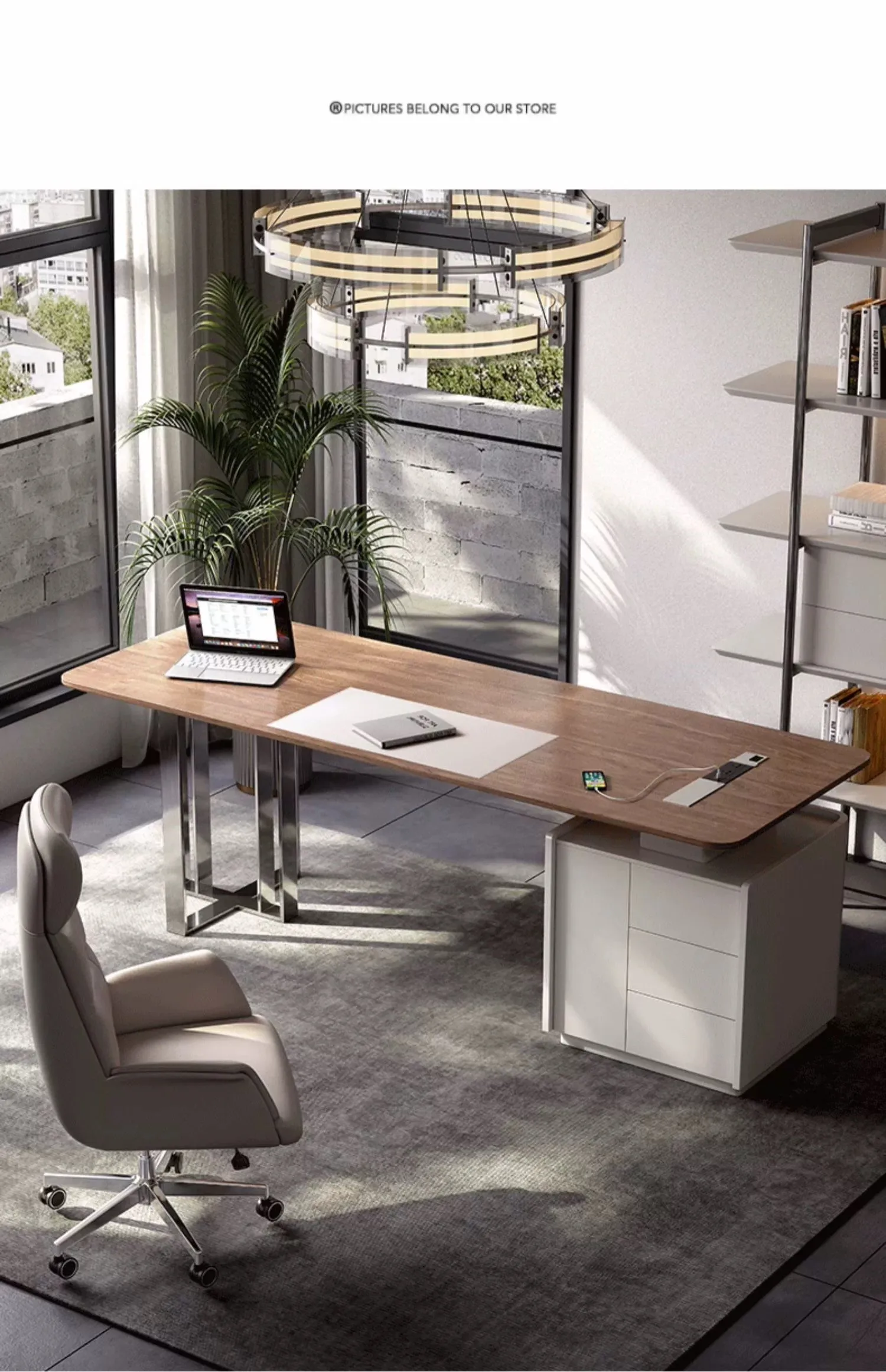 Modern Working Table For Home Office Best Wood Desk Office Director ...