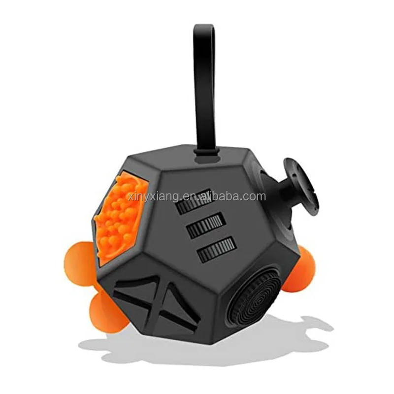 Factory Wholesale Fidget Cube-Fidget Toys-12 Sided Fidget Cube Dice ...